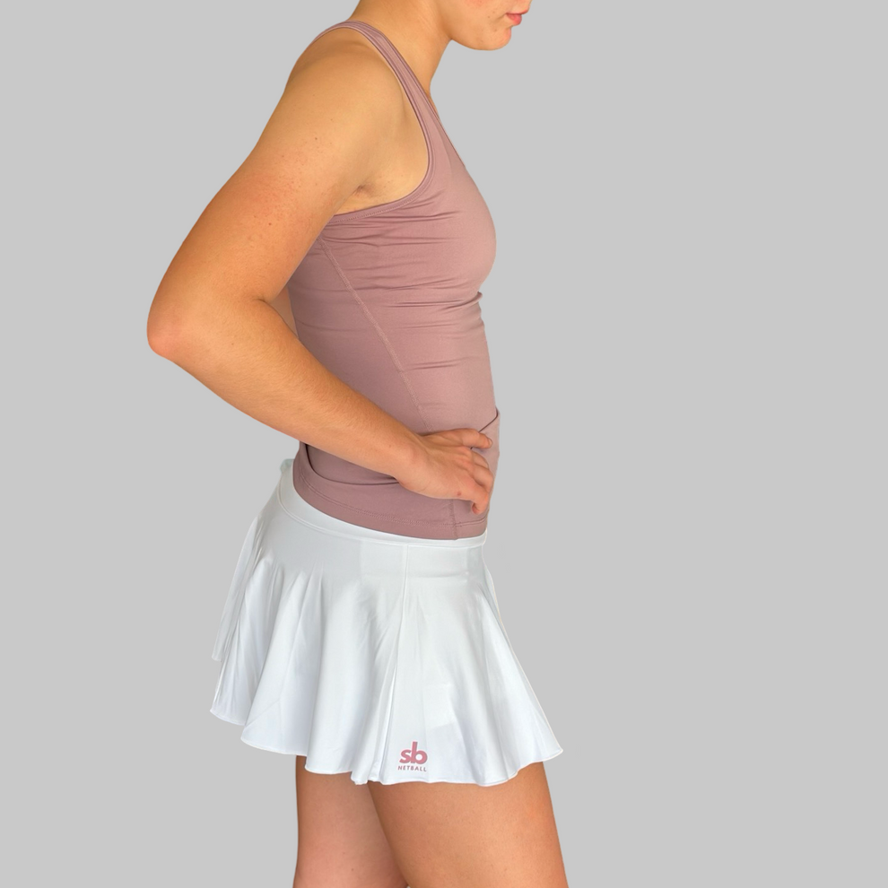 Umpire Skort - FLARED BLACK – SB Netball